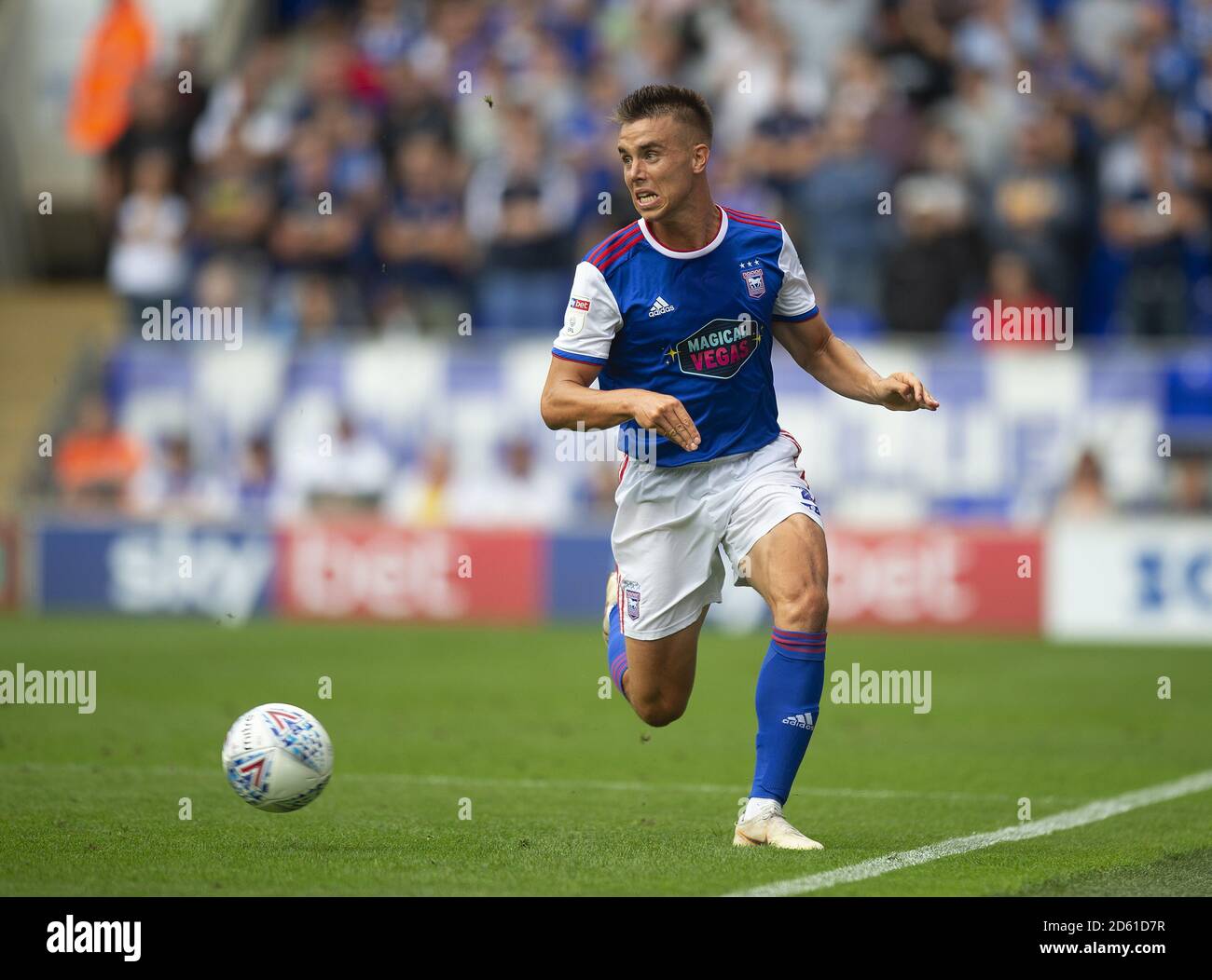 Ipswich Town's Jonas Knudsen Stock Photo - Alamy