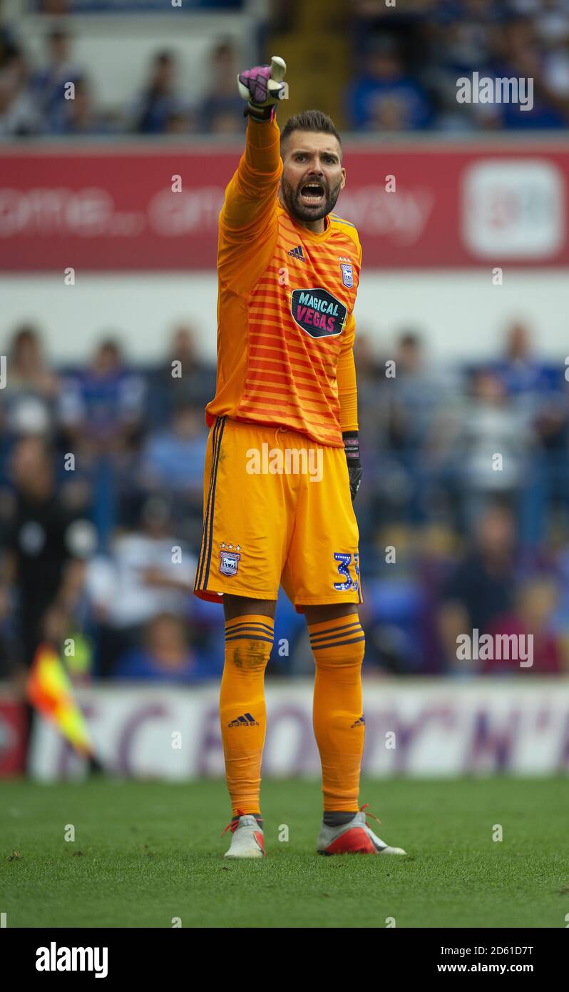 Ipswich Town's goalkeeper Bartosz Bialkowski Stock Photo - Alamy