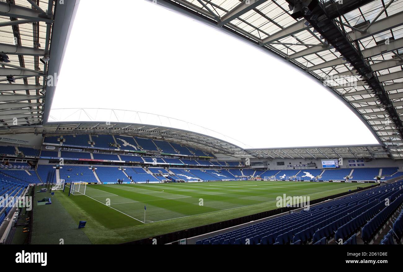 General view of the AMEX Stadium before the game Stock Photo - Alamy