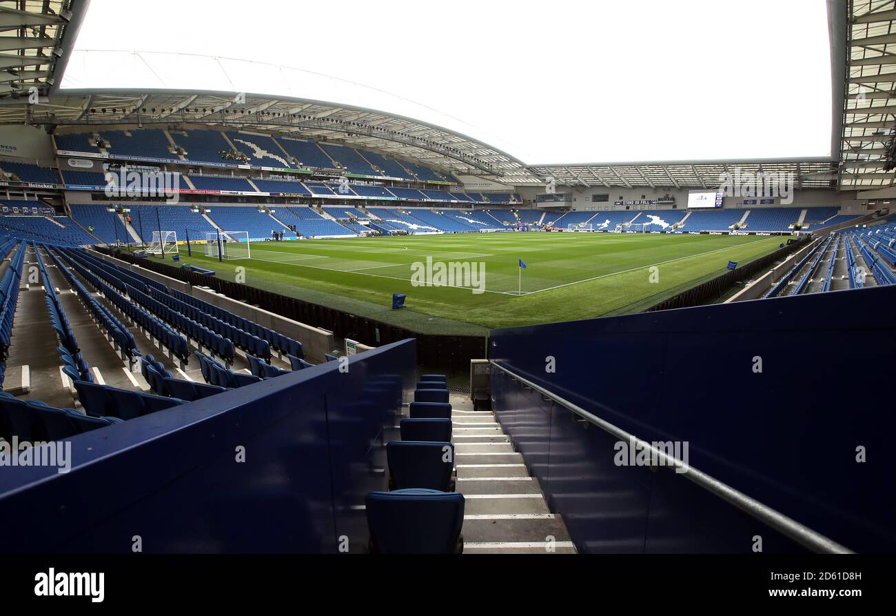 General view of the AMEX Stadium before the game Stock Photo - Alamy
