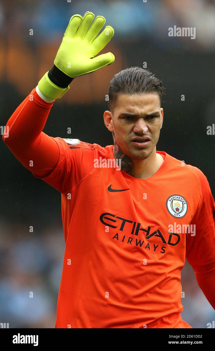 Manchester City goalkeeper Ederson Stock Photo - Alamy