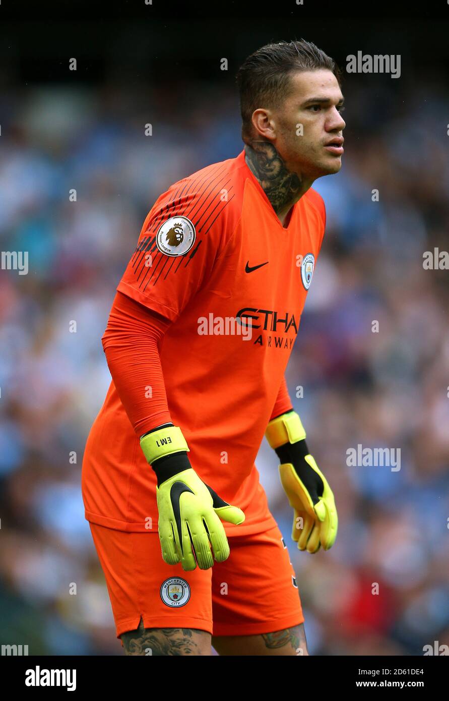 Manchester City goalkeeper Ederson Stock Photo - Alamy