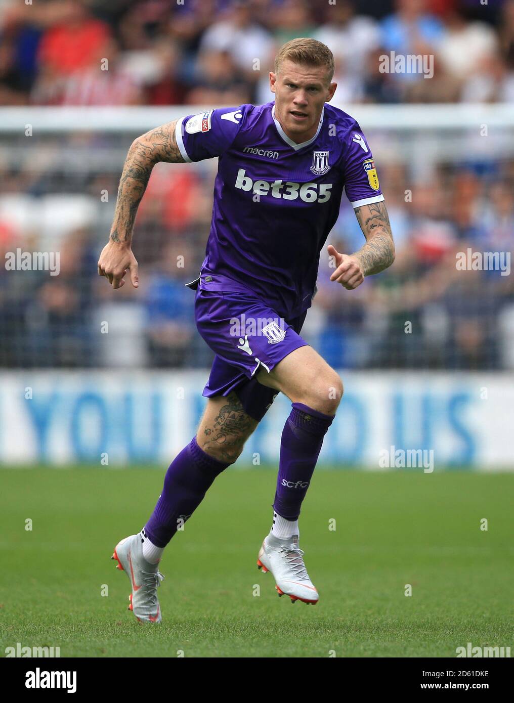 Stoke City's James McClean Stock Photo - Alamy