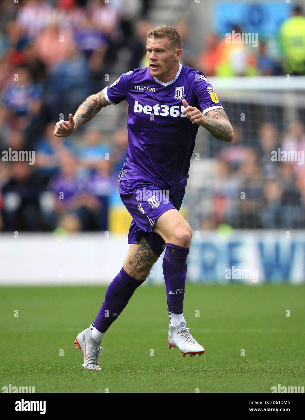 Stoke City's James McClean Stock Photo - Alamy