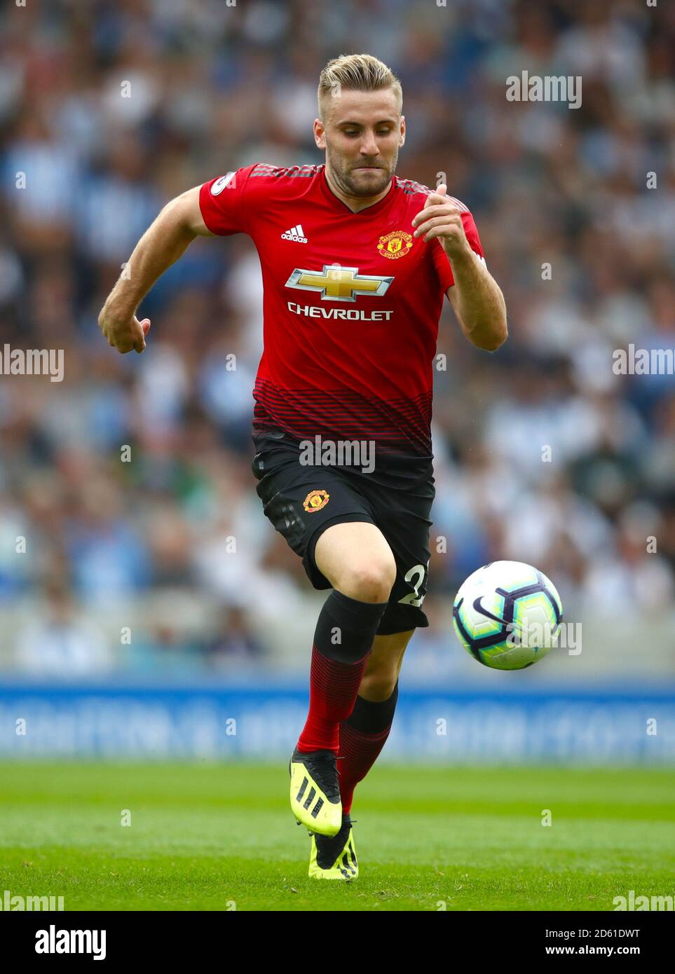 Manchester United's Luke Shaw Stock Photo - Alamy