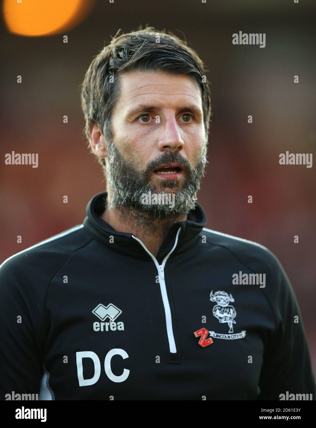 Lincoln City's manager Danny Cowey Stock Photo - Alamy