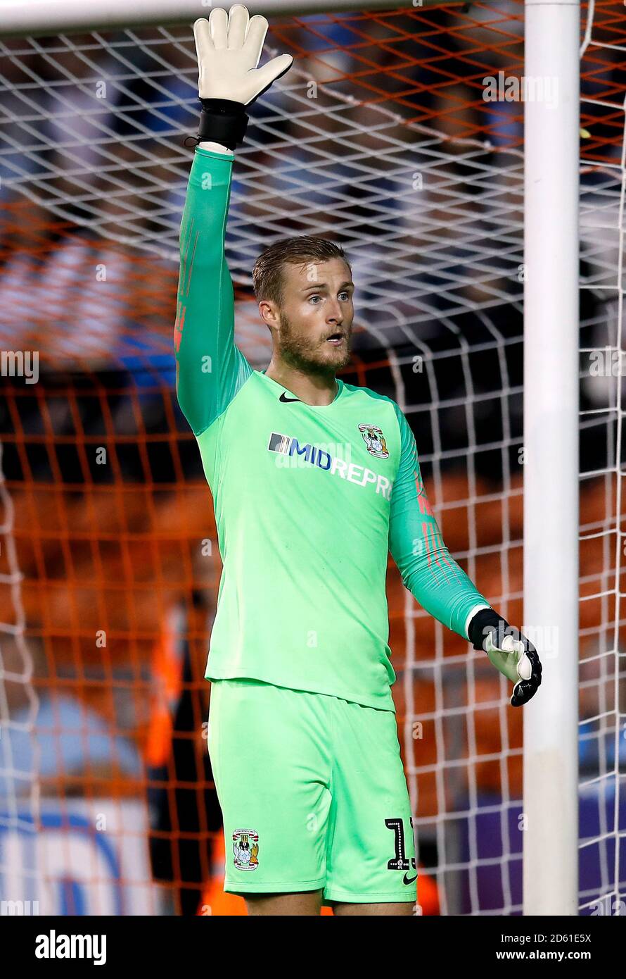 Coventry City goalkeeper Liam O'Brien Stock Photo - Alamy