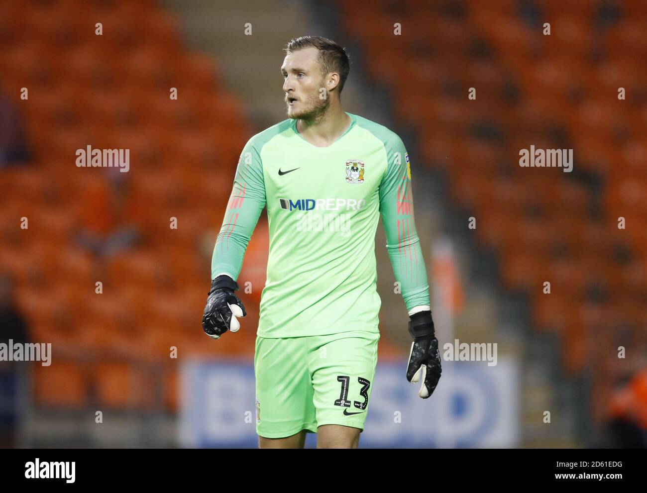 Coventry City goalkeeper Liam O'Brien Stock Photo - Alamy