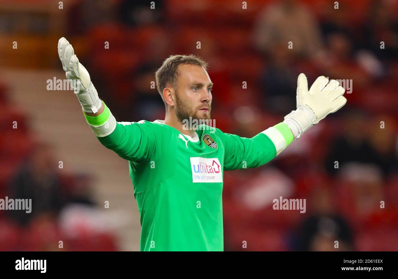 Notts County's Ross Fitzsimons Stock Photo - Alamy