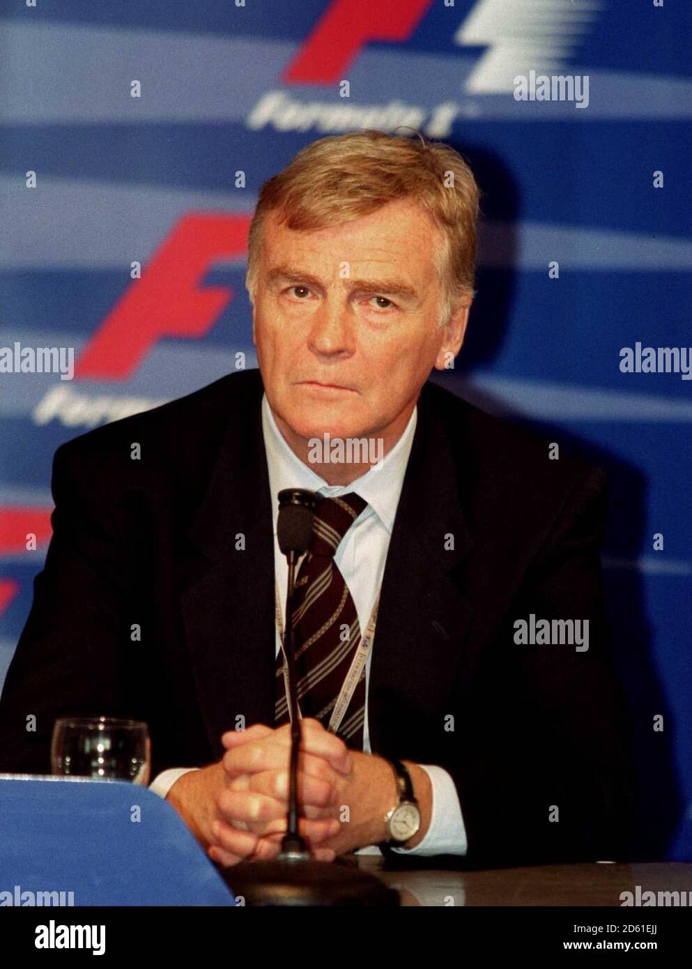 Max Mosley, FIA President Stock Photo - Alamy
