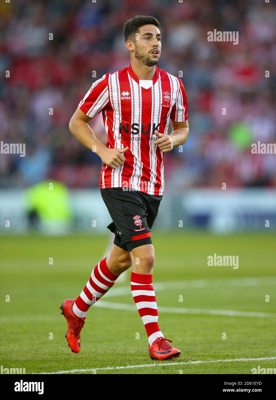 Lincoln City's Tom Pett Stock Photo - Alamy