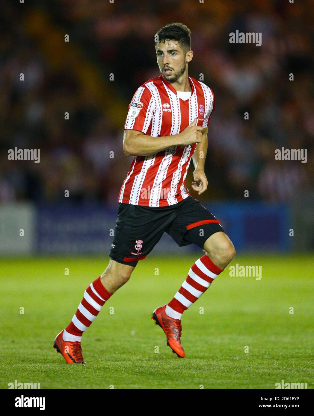 Lincoln City's Tom Pett Stock Photo - Alamy