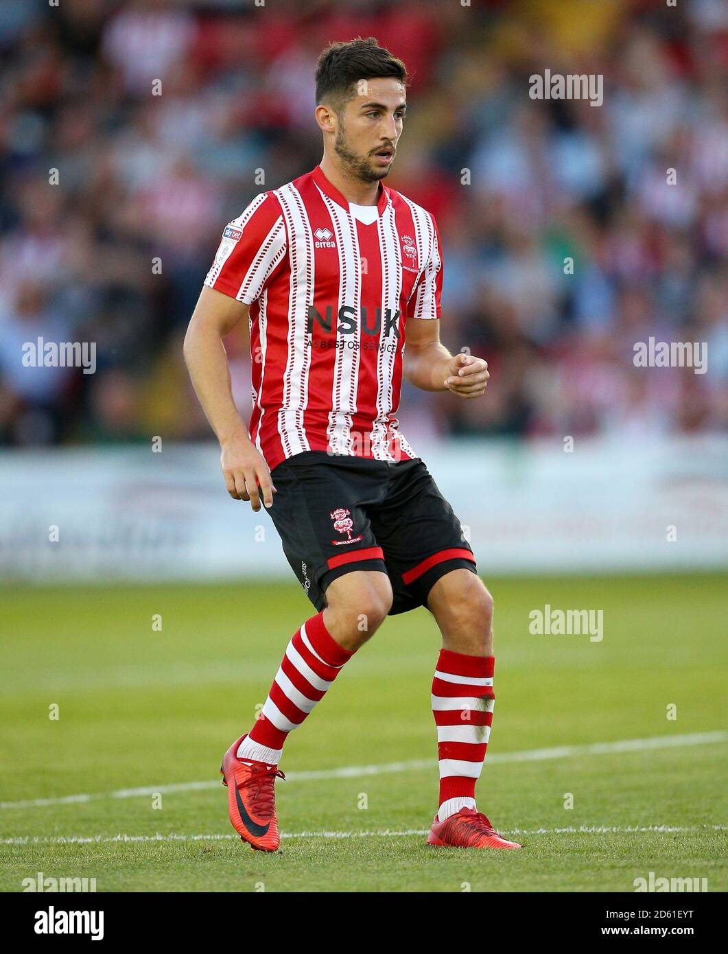 Lincoln City's Tom Pett Stock Photo - Alamy
