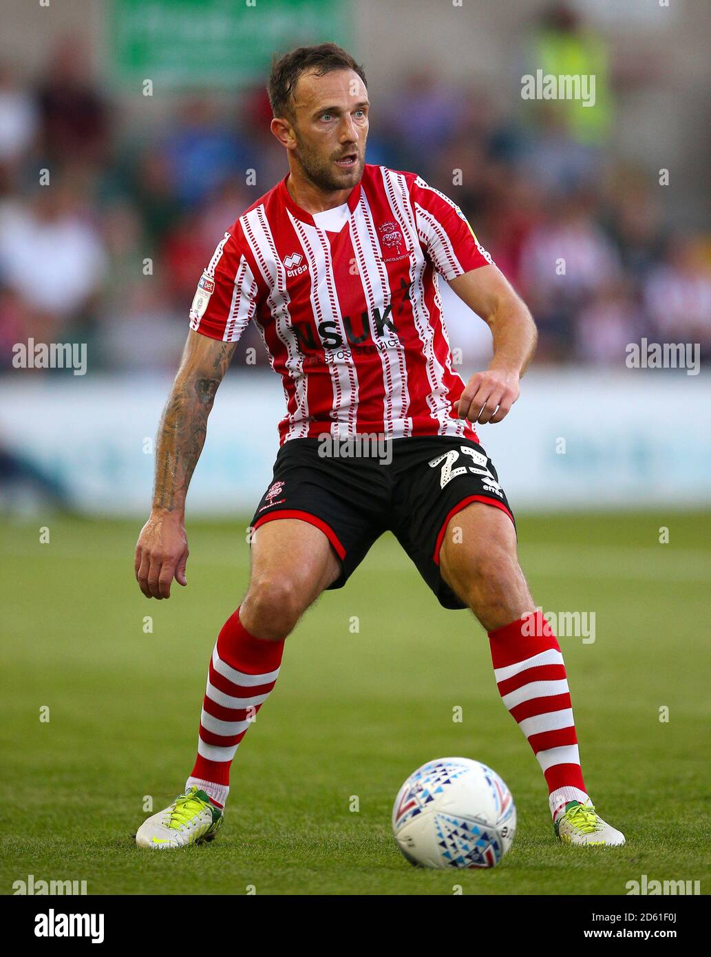Lincoln City's Neal Eardley Stock Photo - Alamy
