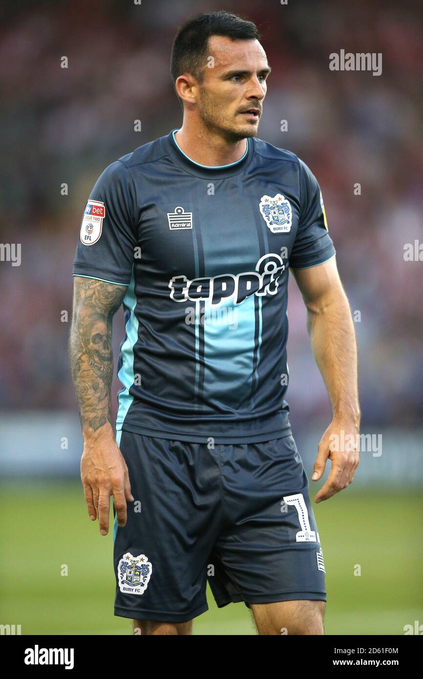 Bury's Chris Dagnall Stock Photo - Alamy