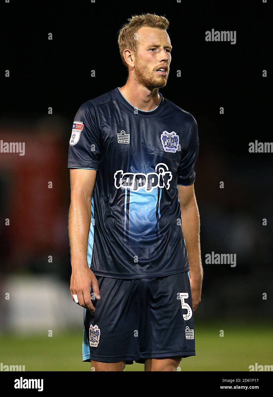 Bury's Adam Thompson Stock Photo - Alamy