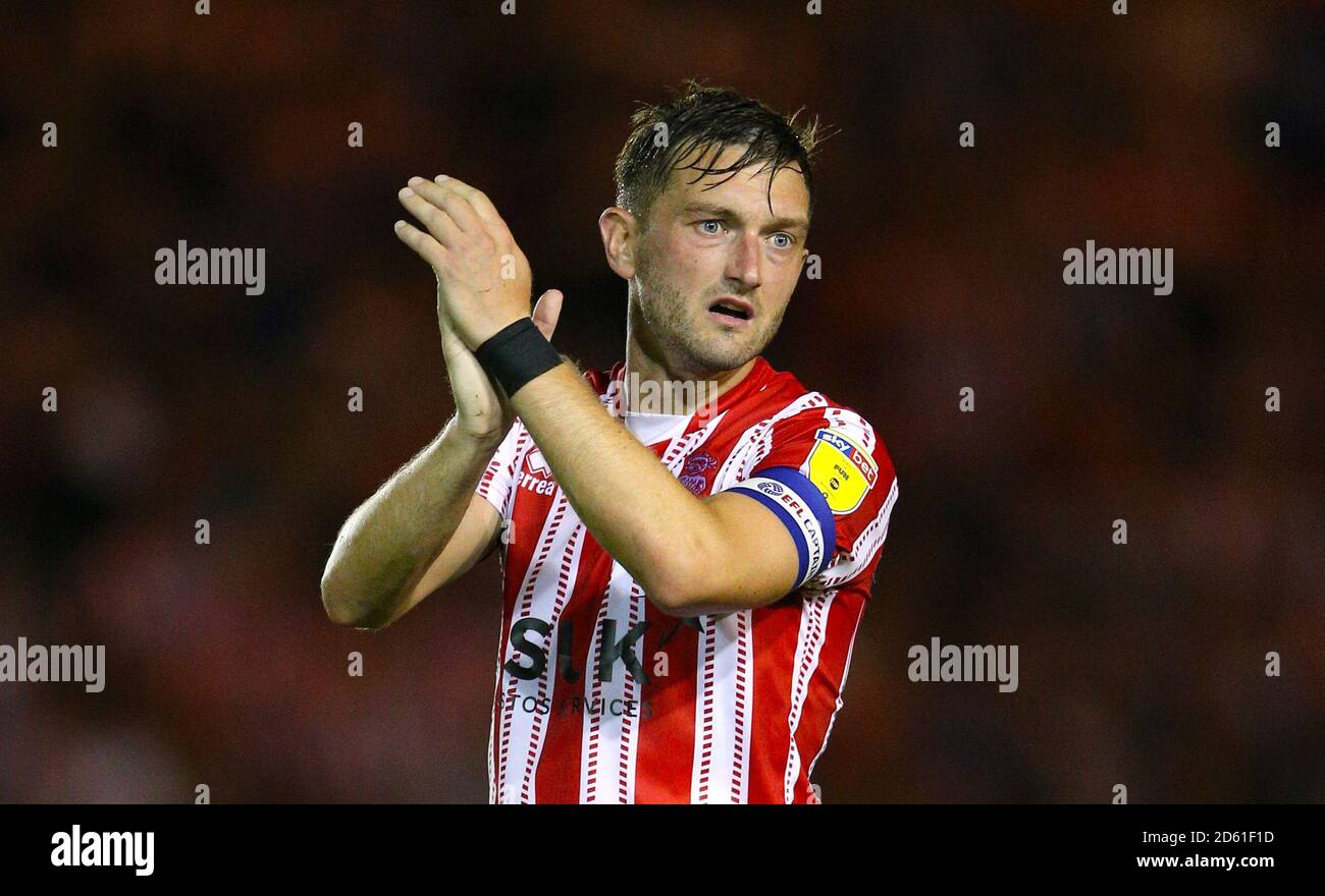 Lincoln City's Lee Frecklington Stock Photo - Alamy