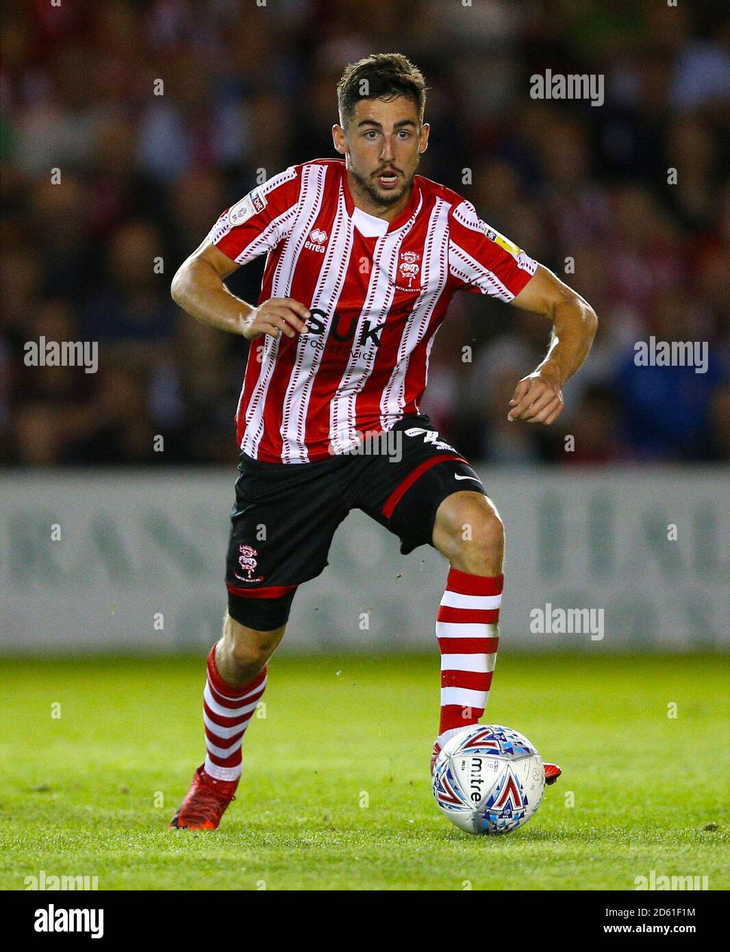 Lincoln City's Tom Pett Stock Photo - Alamy