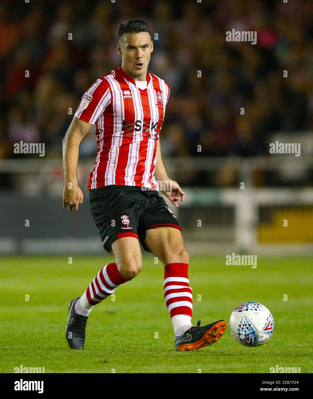 Lincoln City's Jason Shackell Stock Photo - Alamy