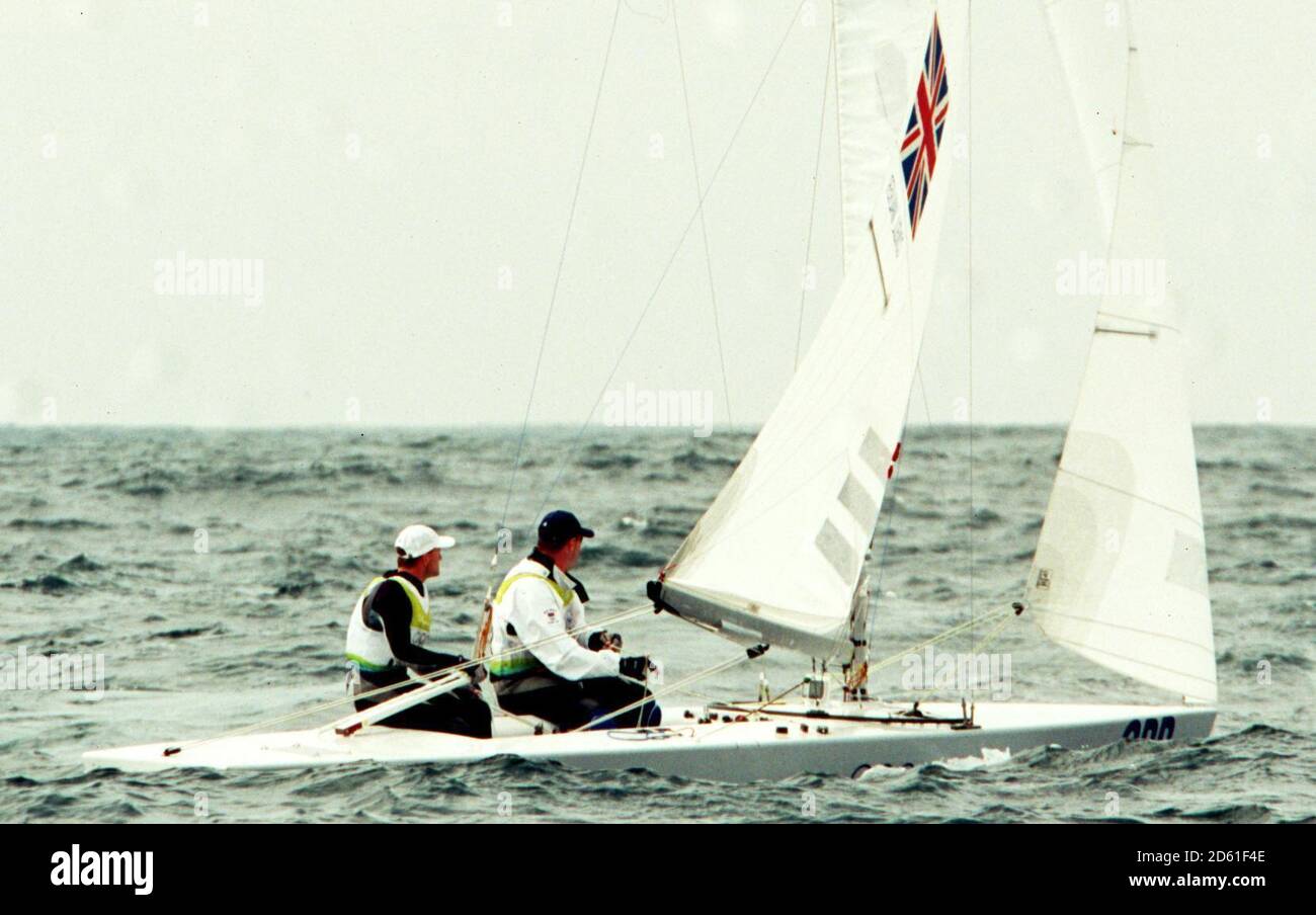 Great Britain's Ian Walker and Mark Covell in action Stock Photo - Alamy