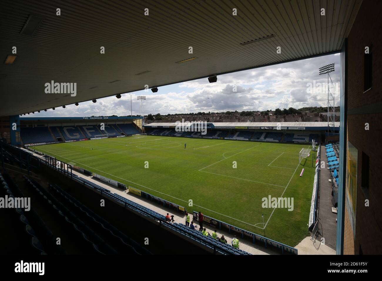Priestfield stadium view hi-res stock photography and images - Alamy