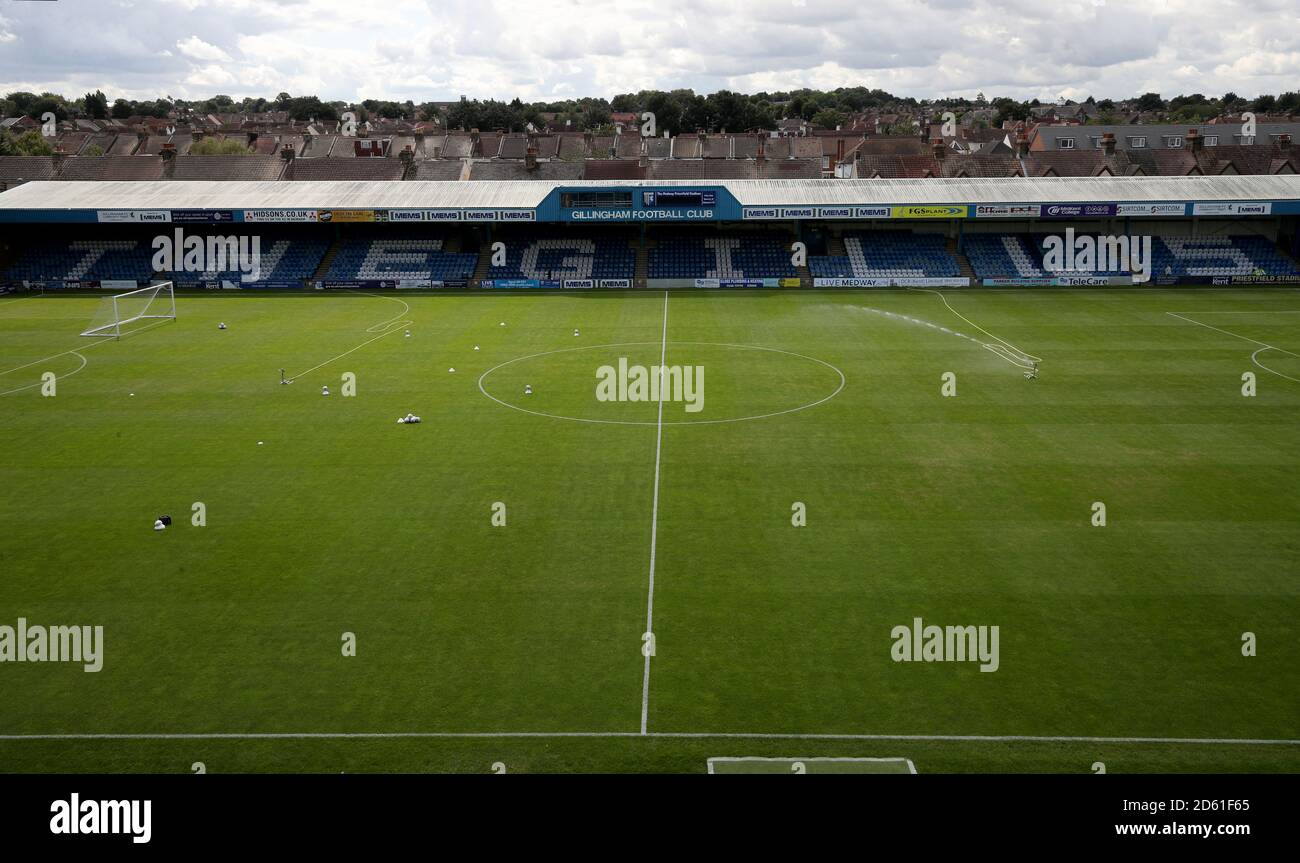 Priestfield stadium view hi-res stock photography and images - Alamy