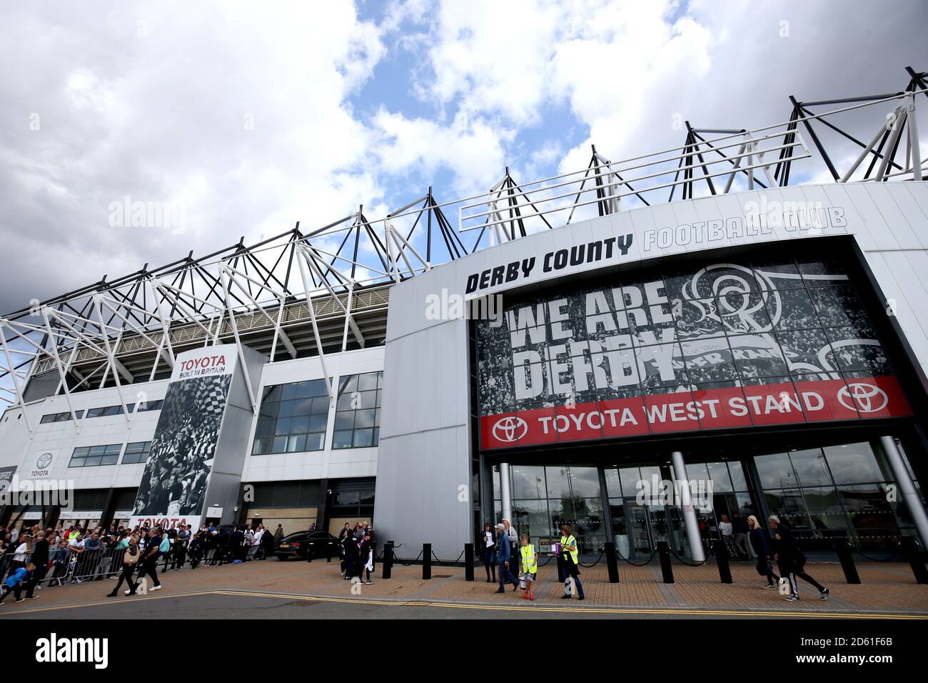 A view of pride park stadium hi-res stock photography and images - Alamy