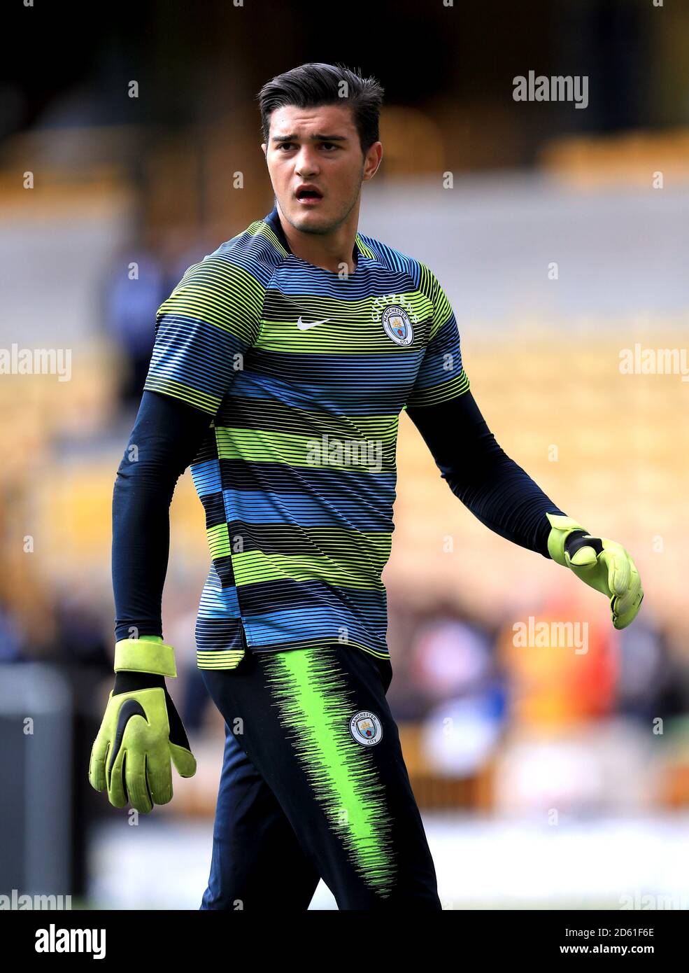 Manchester City goalkeeper Arijanet Muric Stock Photo - Alamy