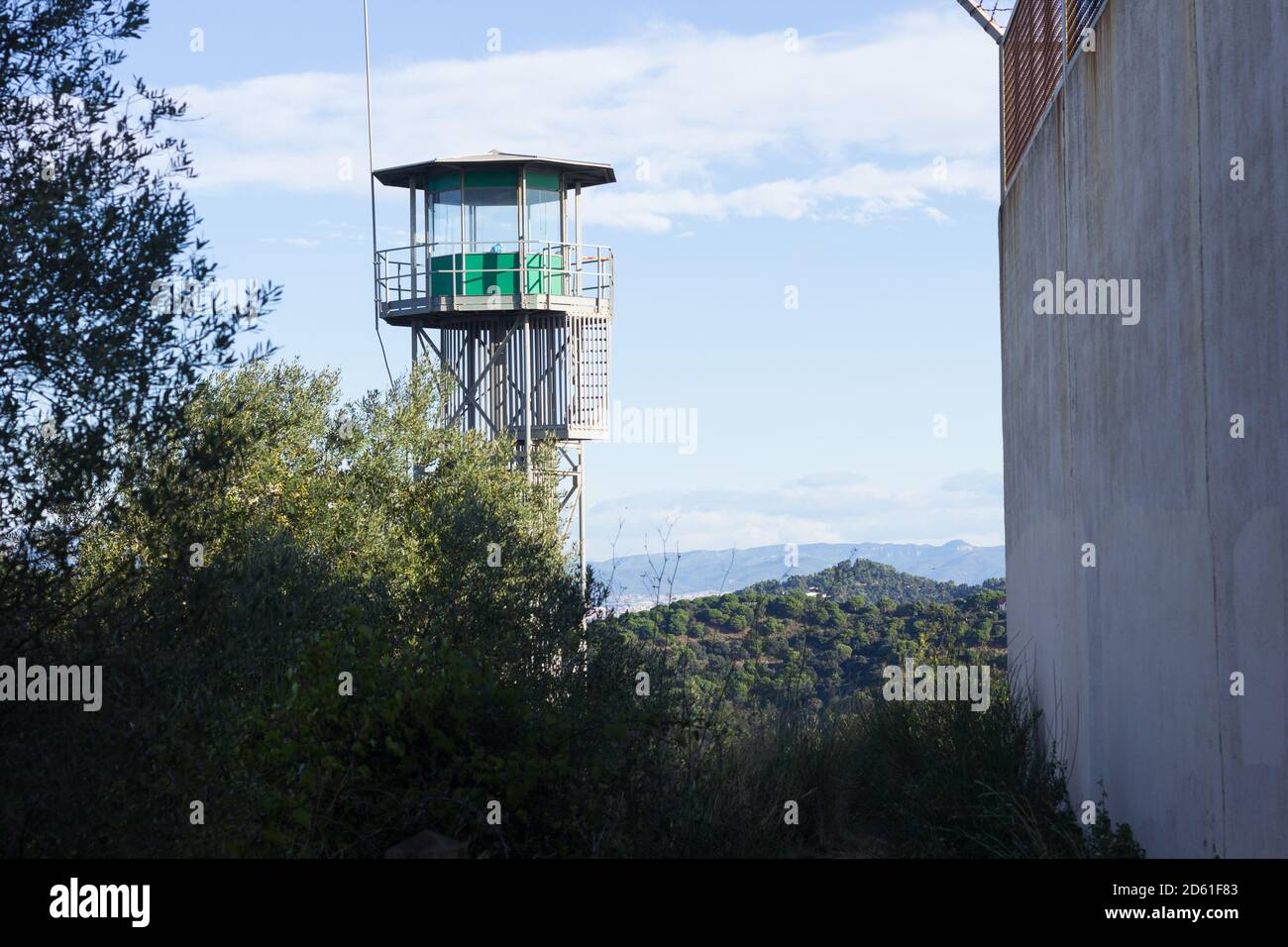 Observation tower used for fire prevention Stock Photo - Alamy