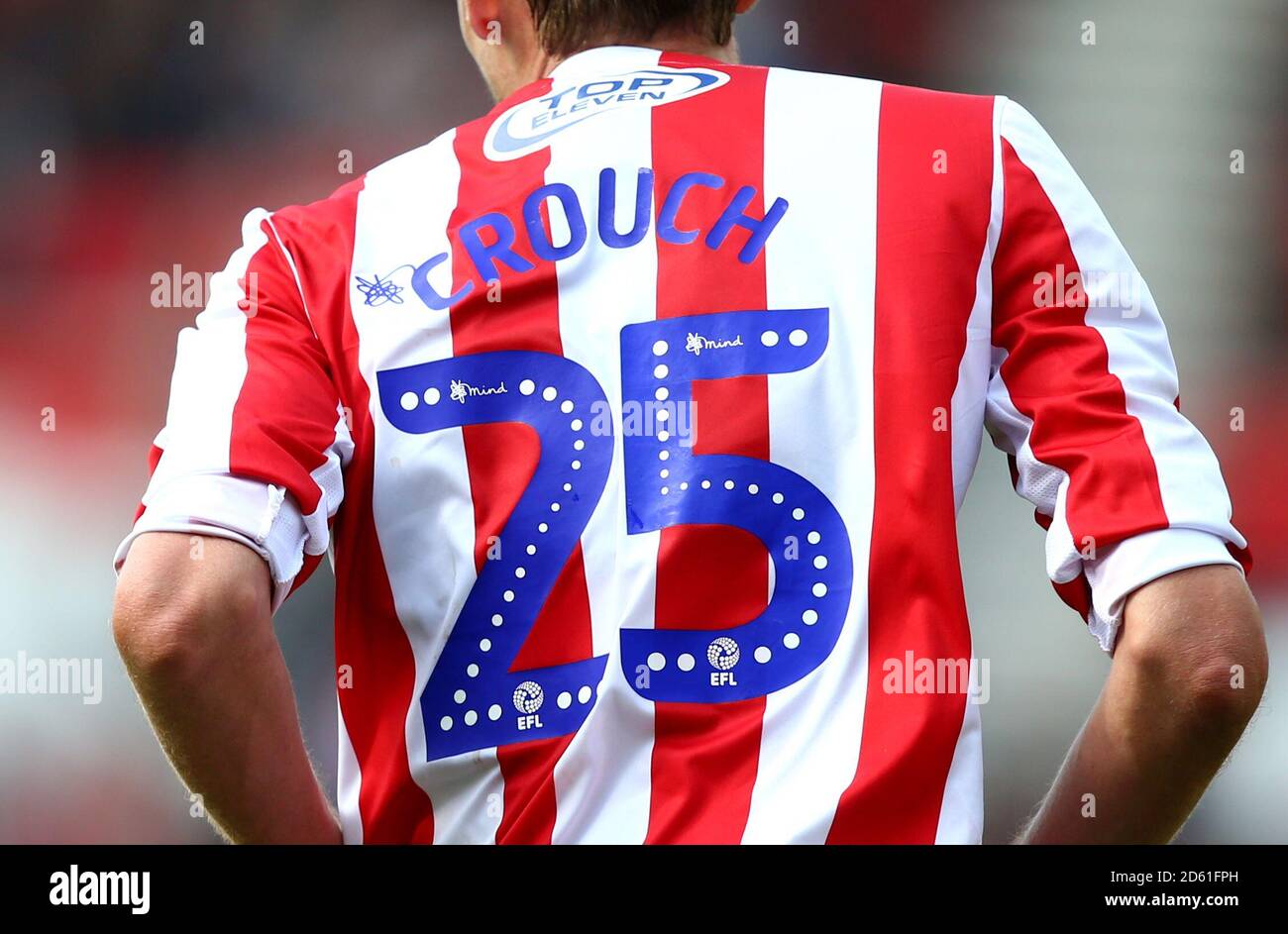 Stoke City's Peter Crouch Stock Photo - Alamy