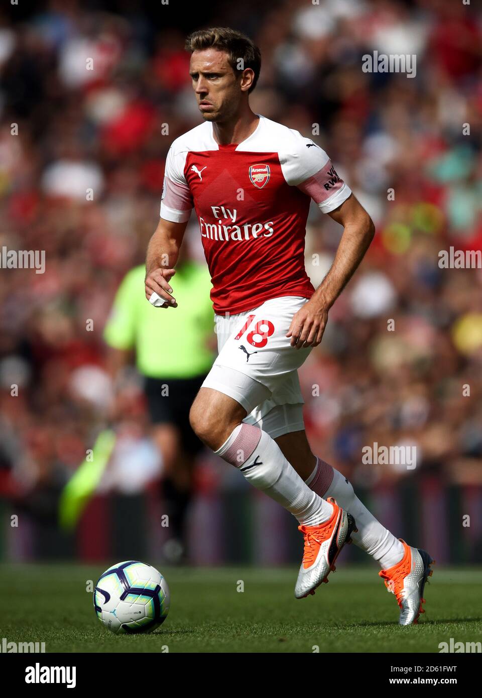 Arsenal's Nacho Monreal Stock Photo - Alamy