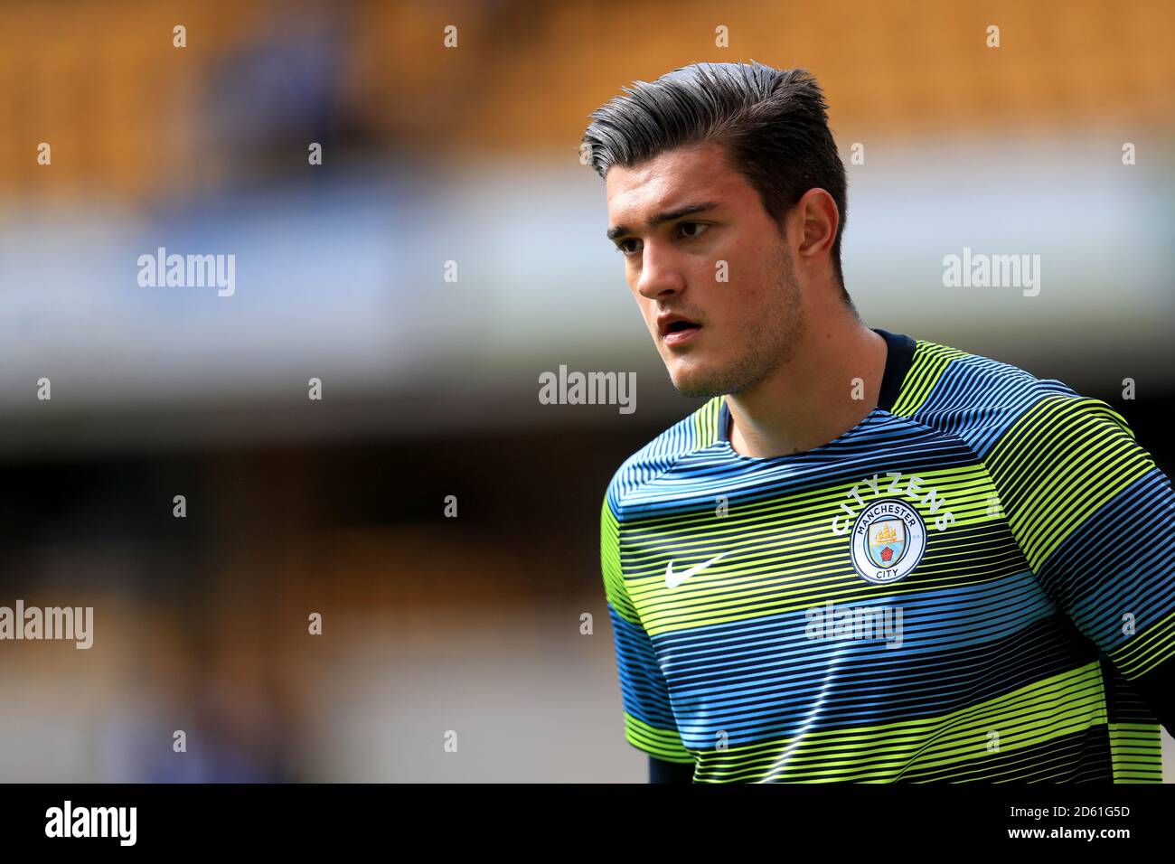 Manchester City's goalkeeper Arijanet Muric Stock Photo - Alamy