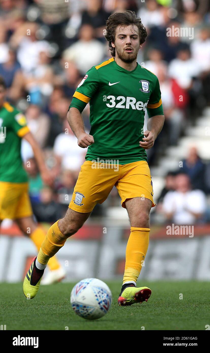 Preston North End's Ben Pearson Stock Photo - Alamy