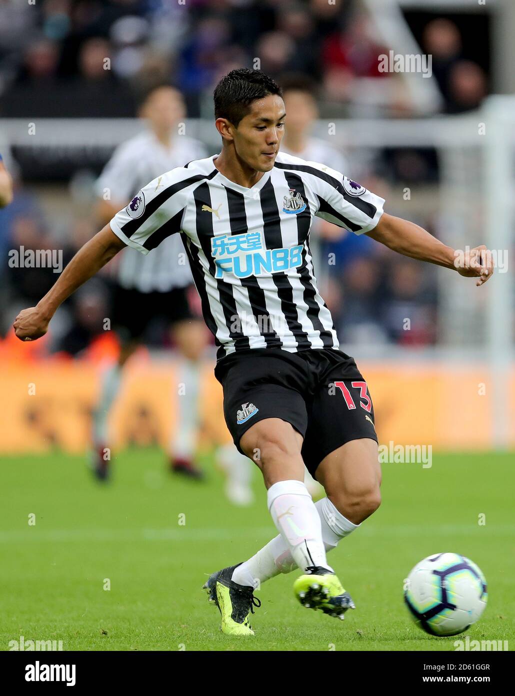 Newcastle United's Yoshinori Muto Stock Photo - Alamy