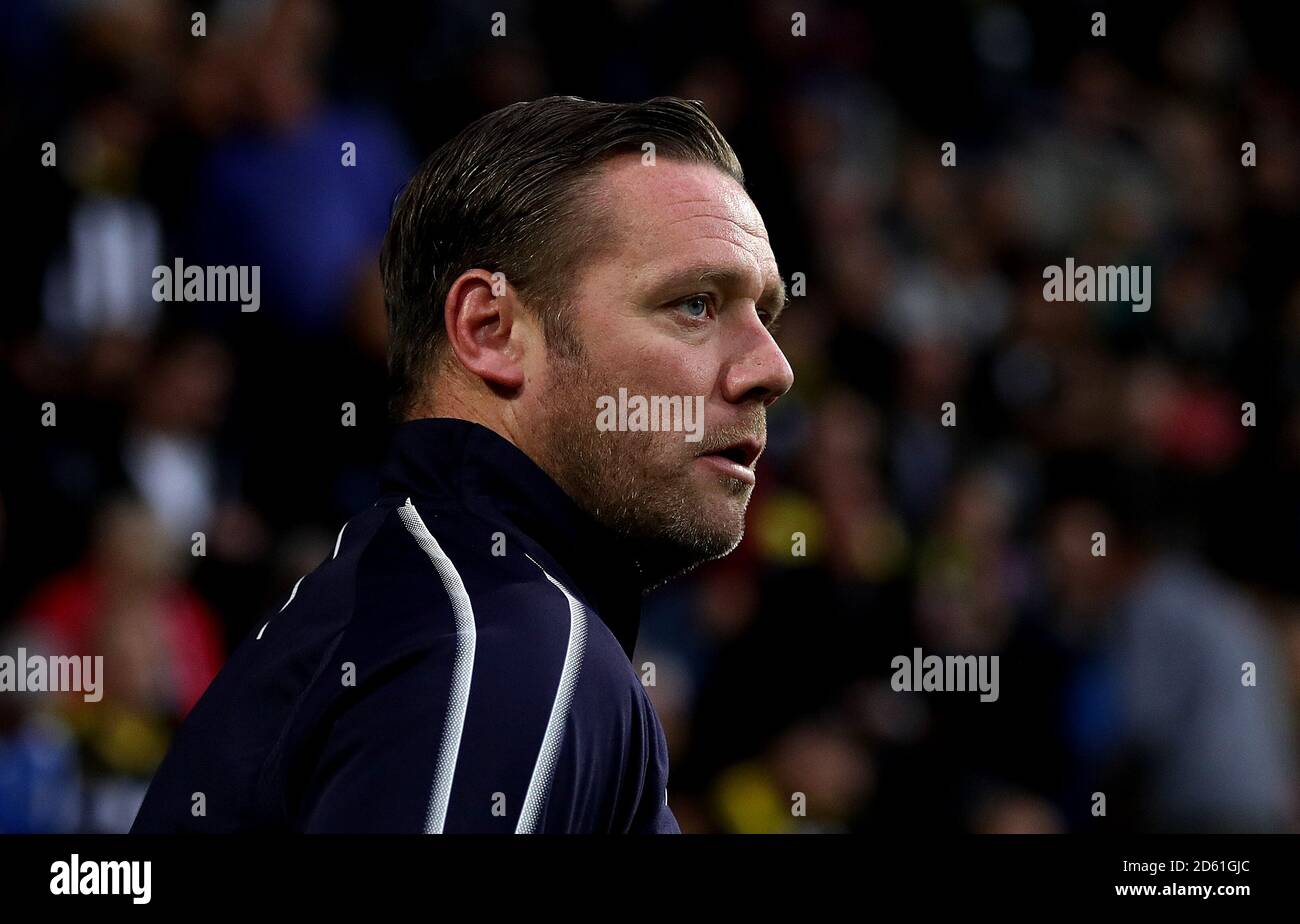 Notts County manager Kevin Nolan Stock Photo - Alamy