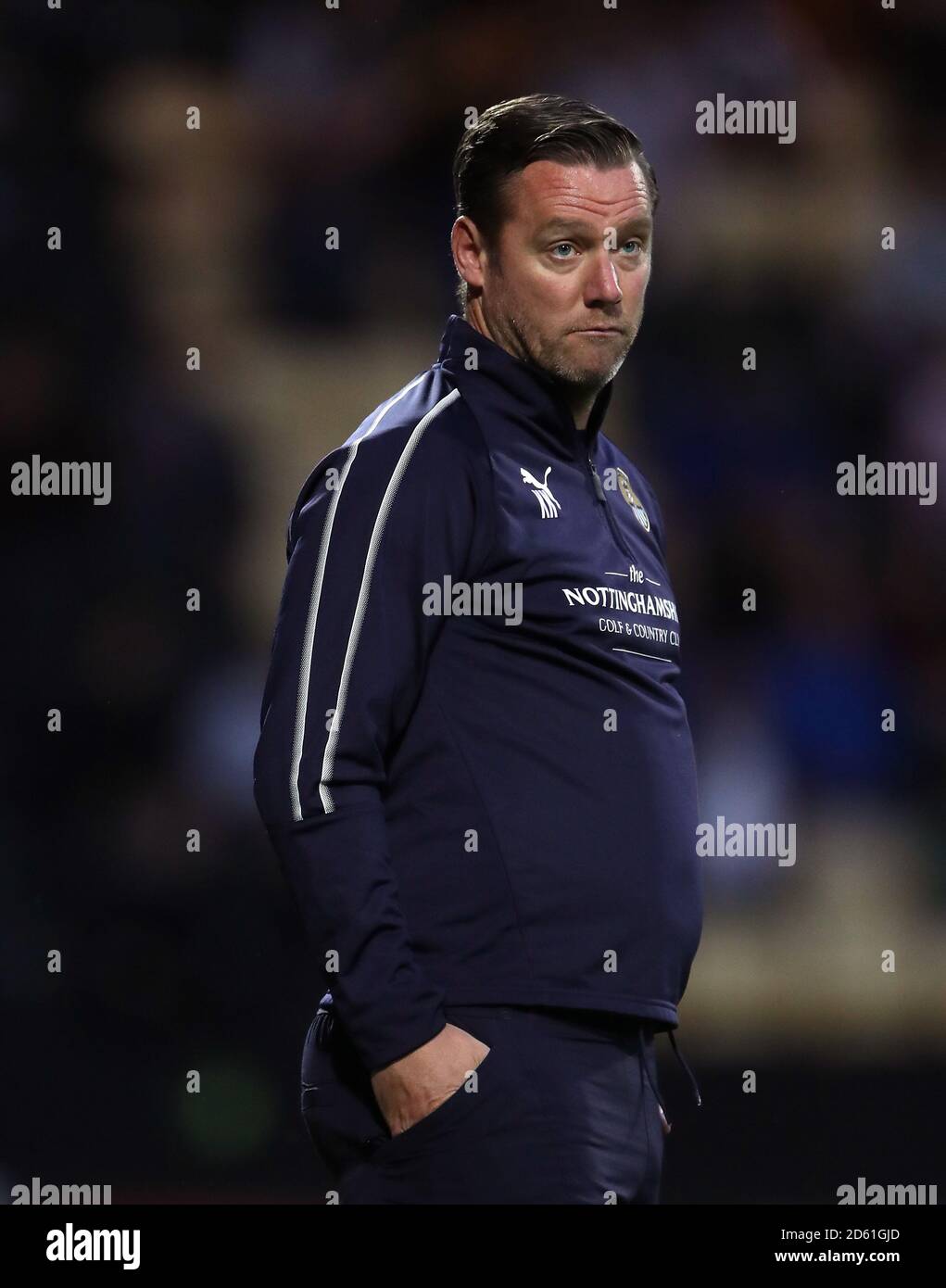 Notts County manager Kevin Nolan Stock Photo - Alamy