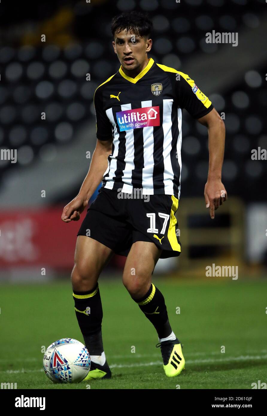 Notts County's Noor Husin Stock Photo - Alamy
