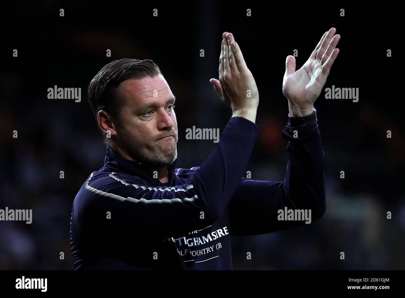 Notts County manager Kevin Nolan Stock Photo - Alamy