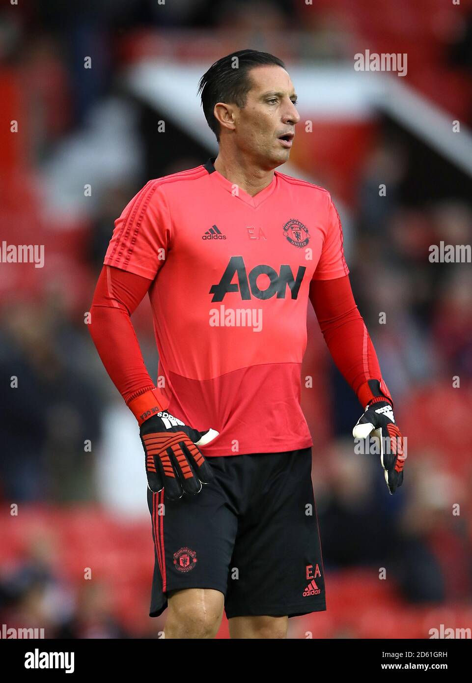 Manchester United goalkeeping coach Emilio Alvarez Stock Photo - Alamy