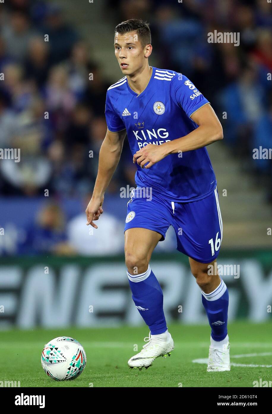 Leicester City's Filip Benkovic Stock Photo - Alamy