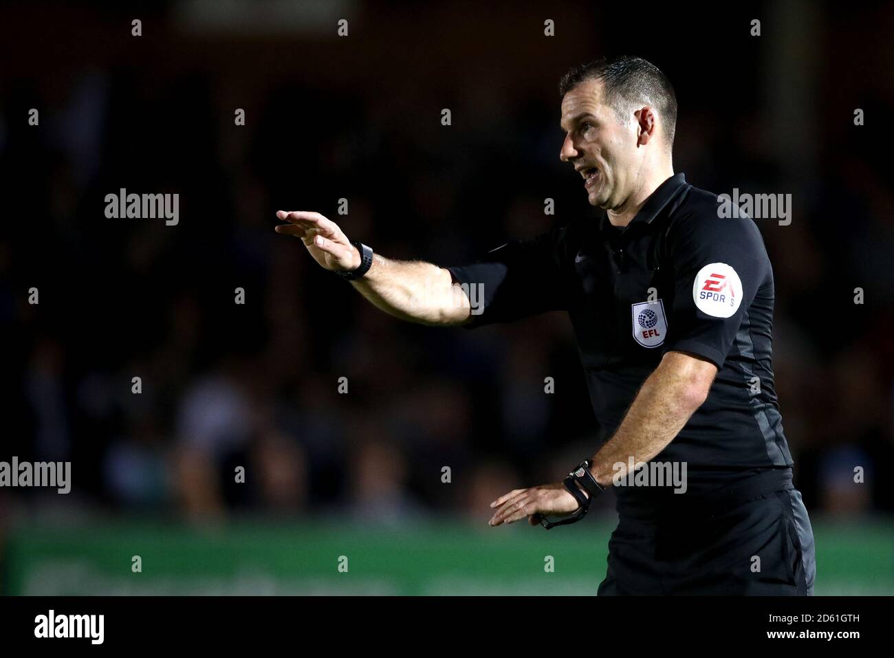 Match referee Tim Robinson Stock Photo - Alamy