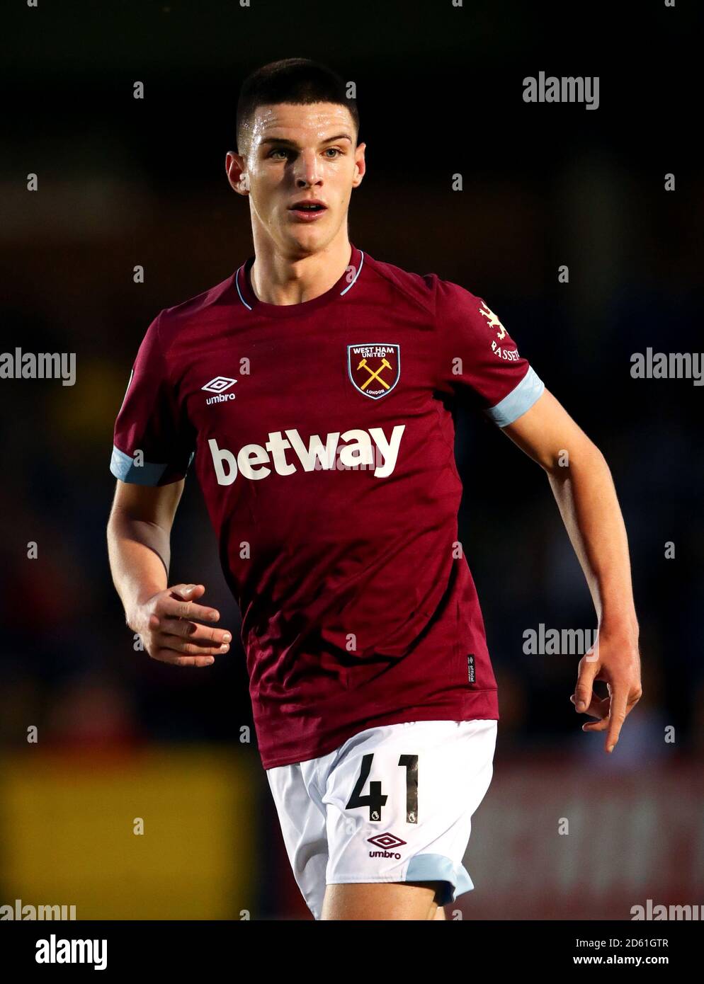 West Ham United's Declan Rice Stock Photo - Alamy