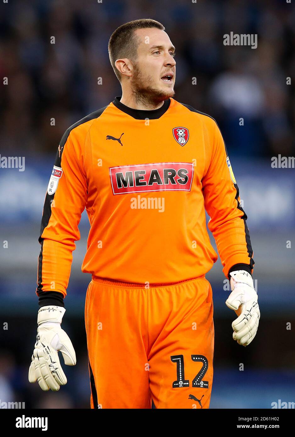 Rotherham United goalkeeper Lewis Price Stock Photo - Alamy