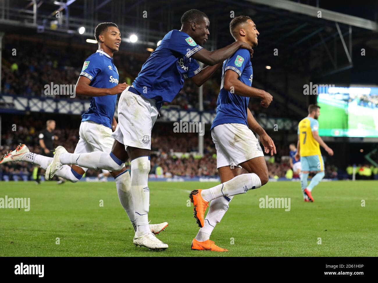 Dominic calvert lewin celebration hi-res stock photography and images ...