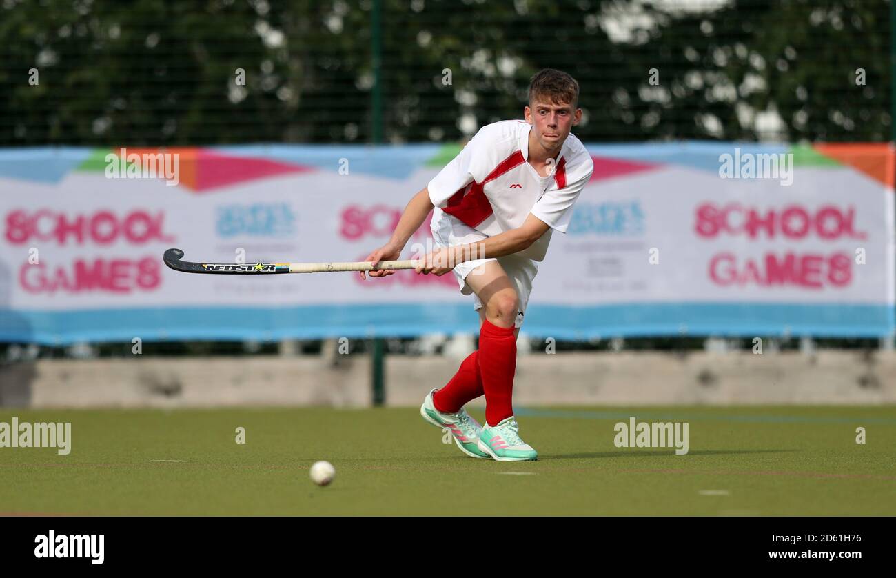 Ulster's Jonathan Lynch competes in the Hockey during the 2018 School ...