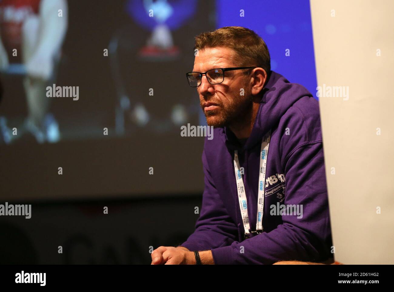 A volunteer looks on at the Canoeing and Rowing during the 2018 School ...