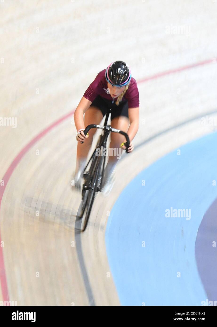 Scratch Race Girls Major Final at the Derby Velodrome, Derby Arena ...