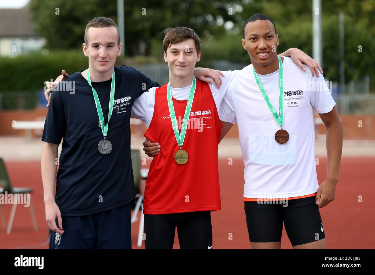 (left to right) Silver medalist Scotland's Alexander Thomson, Gold ...
