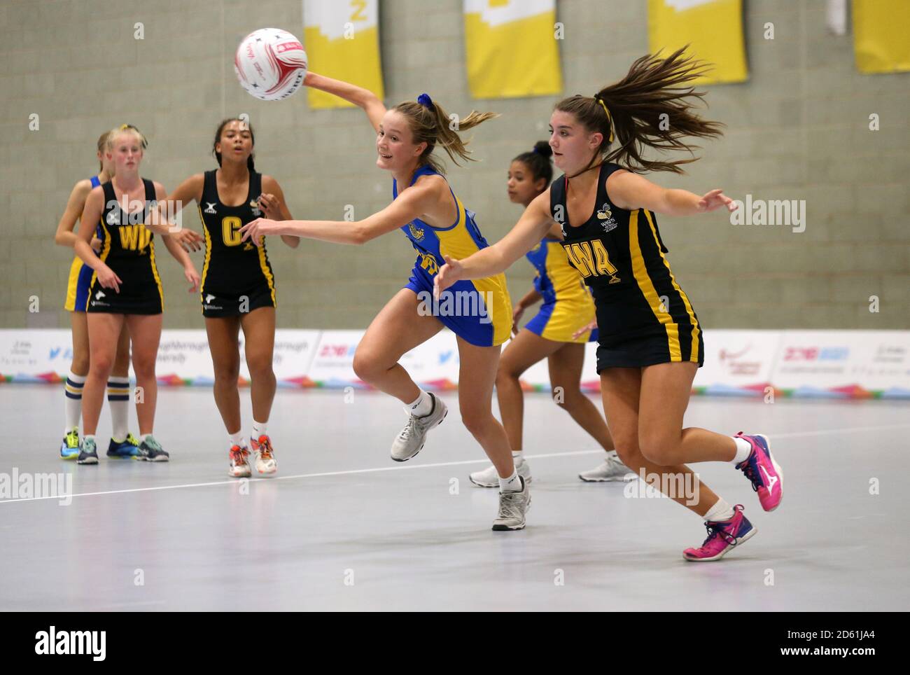 Team Bath's Emily Cridland (left) and Wasp's Ellie Oswick in action in ...