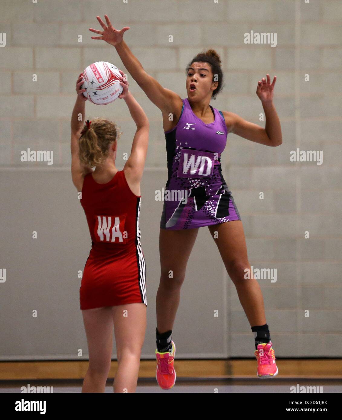 Mavericks and Team Northumbria in action in the Netball Competition ...